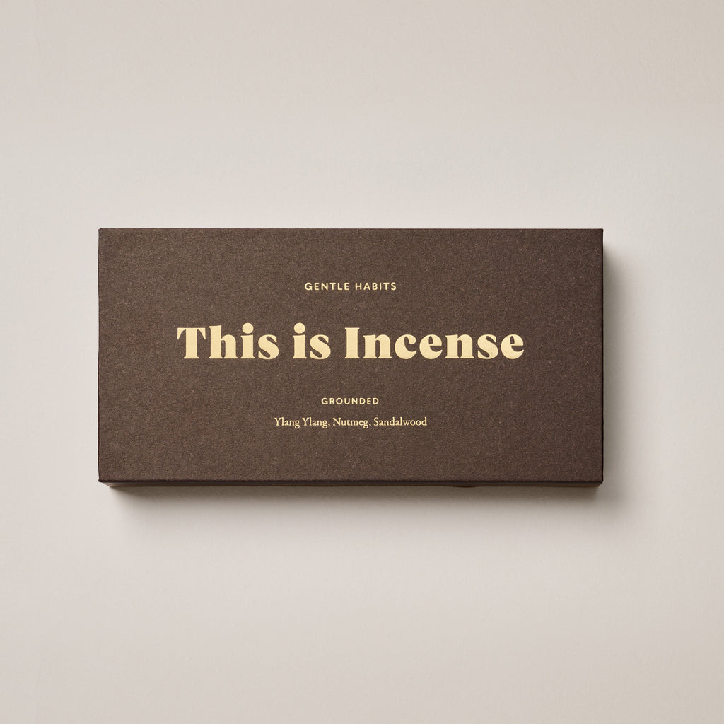 This Is Incense - GROUNDED – Gentle Habits